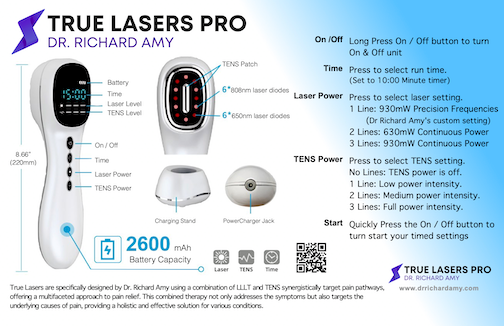 True Laser Pro – Professional-Grade Laser Therapy Device for Pain Reli ...
